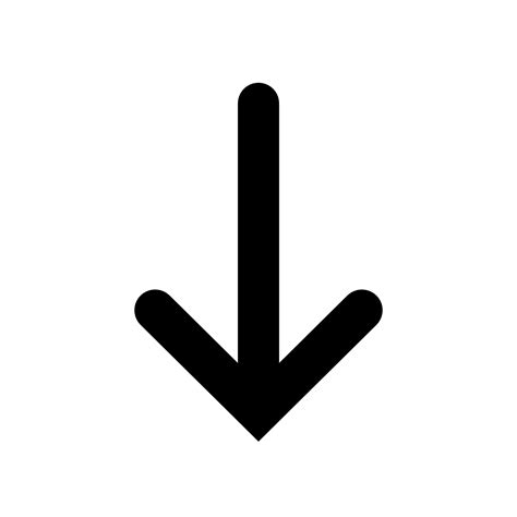 Flecha Abajo Png Transparente Stickpng Arrow Image Arrow Symbol Arrow