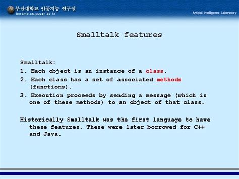 introduction to smalltalk programming language design and implementation