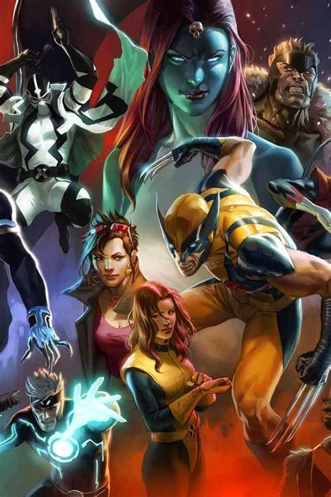 Marvel Comic Book Artwork The X Men Mystique Follow Us For More