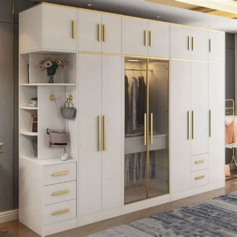 1 Door Wooden Wardrobe With Locker At 1600 Square Feet In Mumbai