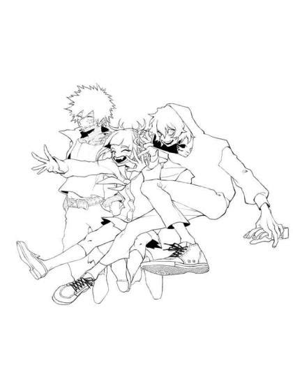 My Hero Academia Ausmalbilder Kostenlose Malvorlagen