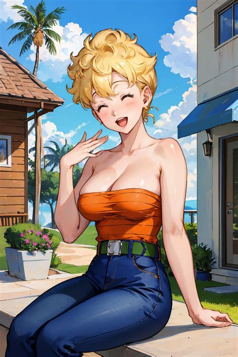 AI Art LoRA Model Panchy Panty Dragon Ball PixAI