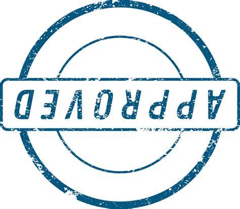 Approved Stamp Mark Png Illustration 8502087 PNG
