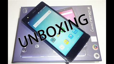 Micromax Canvas Nitro 3 Unboxing YouTube
