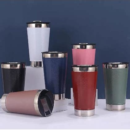 Copo Termico Inox Tampa Abridor Cerveja Gelada Cores Full Shopee Brasil