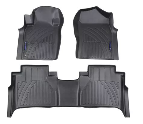 Tapetes Doble Cabina Nissan Np300 Frontier Navara Kit 3 Pzs En Venta En