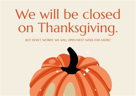 Free Thanksgiving Signs Templates To Edit Wepik
