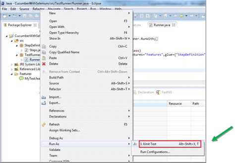 selenium with cucumber bdd framework