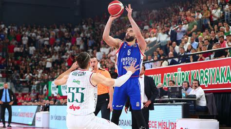 Anadolu Efes T Rkiye Basketbol S Per Ligi Ampiyonu Oldu