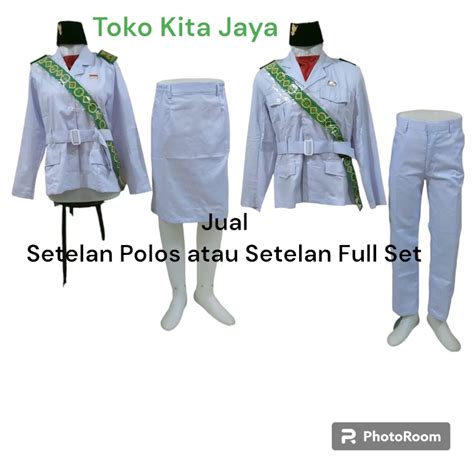 Jual Seragam Paskibra Paskibraka PDU Setelan Paskibra Paskibraka Pria