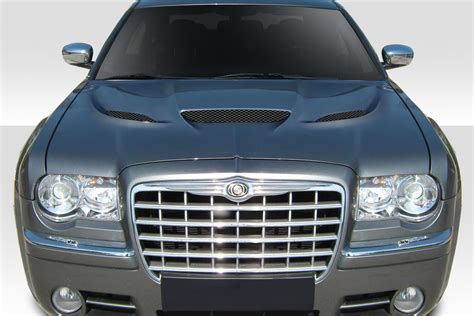 2005 2010 Chrysler 300 Fiberglass Hoods Duraflex Body Kits