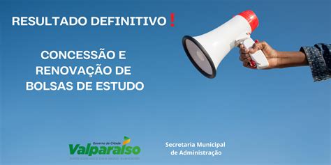 SECRETARIA DE ADMINISTRAÇÃO DIVULGA RESULTADOS DEFINITIVOS PARA