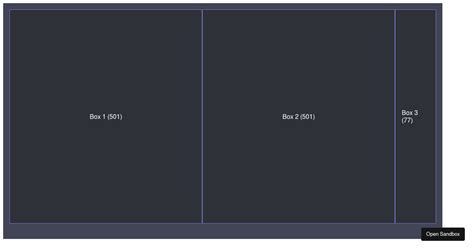 React Resizable Panels Codesandbox