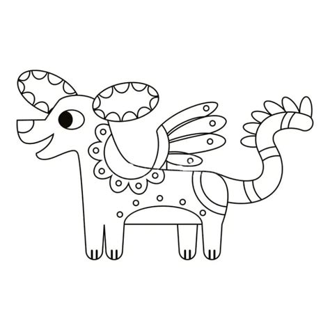 Alebrijes Coloring Pages