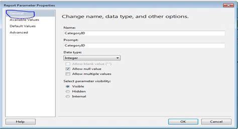 Ssrs Report For Parameterized Stored Procedure