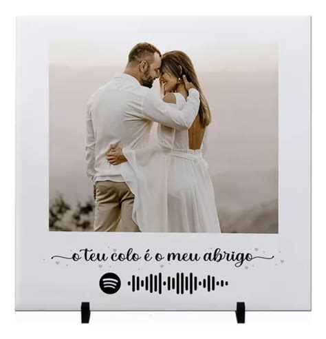 Azulejo A Musica Do Casal Qr Code Aplicativo Spotify Parcelamento