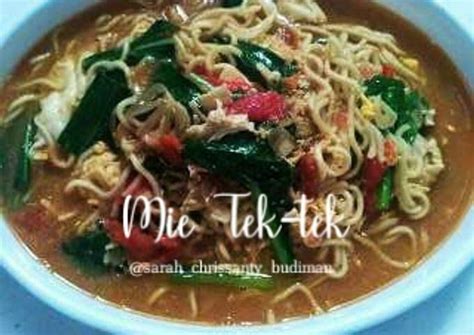 Resep Mie Tek Tek Rebus Oleh Sarah Chrissanty Cookpad