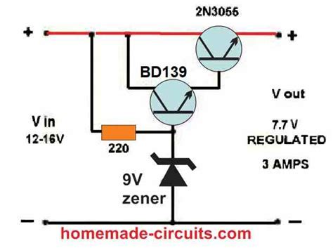 Simple Voltage Current Regulator Circuits Explored Homemade Circuit