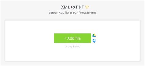 como converter xml em pdf no windows e mac
