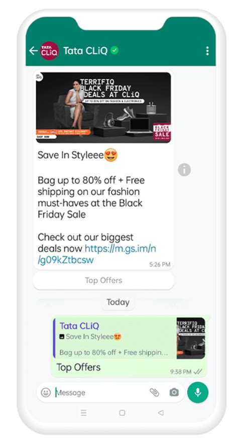 Best Examples Of Whatsapp Advertising Messages Sendinblue