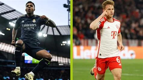 Bayern Múnich y Real Madrid empatan con un marcador de 2 2