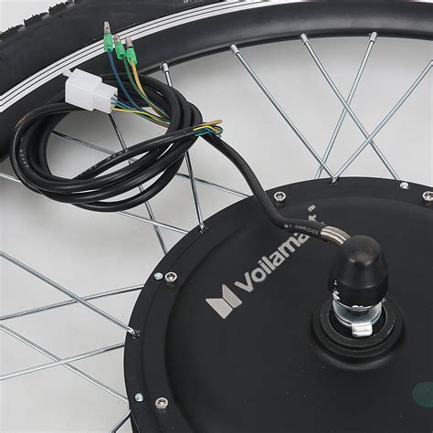 Voilamart 48V 1000W 26 Front Wheel Electric Bicycle Kit Motor