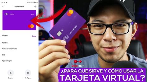 Como USAR La TARJETA VIRTUAL De NU Y PARA QUE SIRVE Paso A Paso YouTube