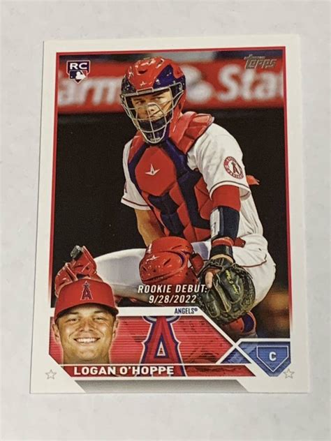 Yahoo オークション LOGAN O HOPPE 2023 TOPPS UPDATE RC ROOKIE DEB