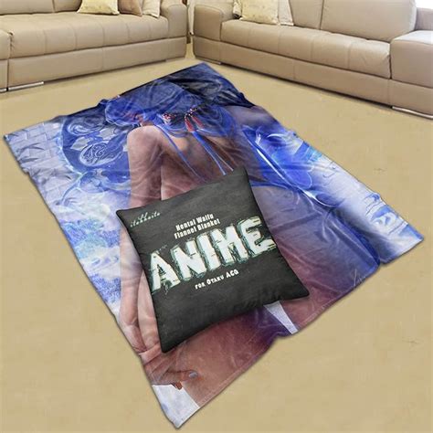 Amazon Itakkaito Fleece Throw Blanket Sexy Anime Girl Ganyu Huge