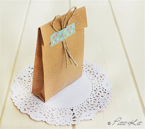 DIY Cómo hacer bolsas de papel Manualidades