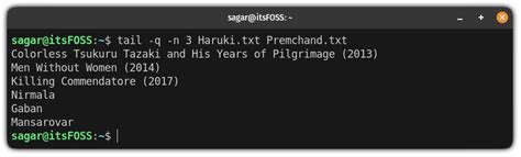 Using Tail Command In Linux 5 Examples