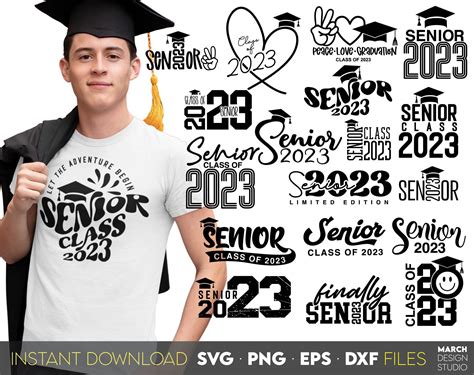 Graduation Svg Bundle Senior Class Of Svg Bundle Senior