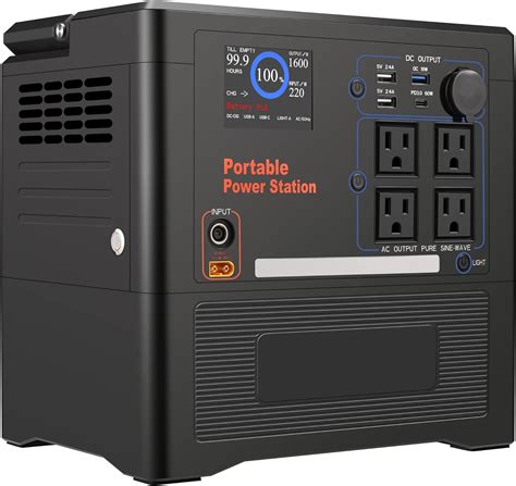 Amazon 1154Wh Portable Power Station 1500W Peak Rated 1300W
