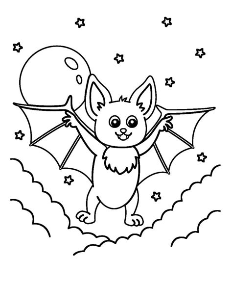 Dibujos De Murci Lago Gratis Para Colorear Para Colorear Pintar E