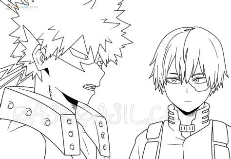 Disegni Di My Hero Academia Da Colorare