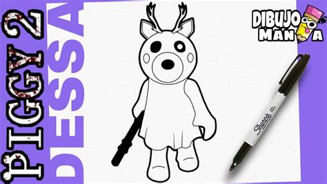 Como Dibujar A Dessa Piggy Paso A Paso Piggy Book How To Draw