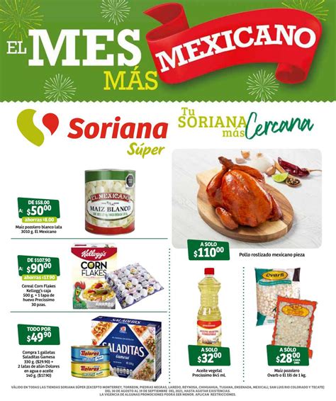 Folleto Súper Nacional 30 Agosto al 19 Septiembre by SorianaCom Issuu
