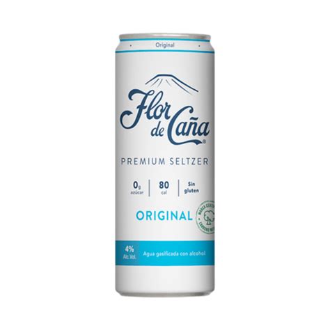 Flor De Ca A Premium Seltzer Original Distribuidora Compa A Licorera