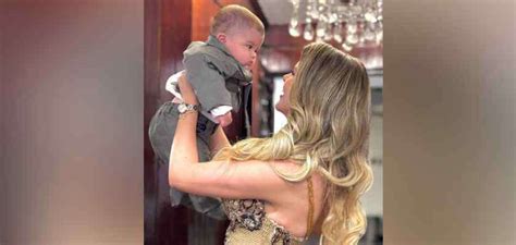 Brunella Horna compartió la primera imagen del rostro de su hijo con