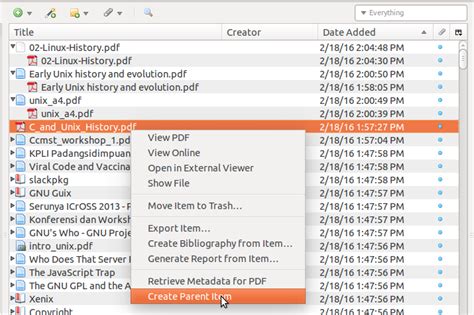 how to save and index pdf files in zotero