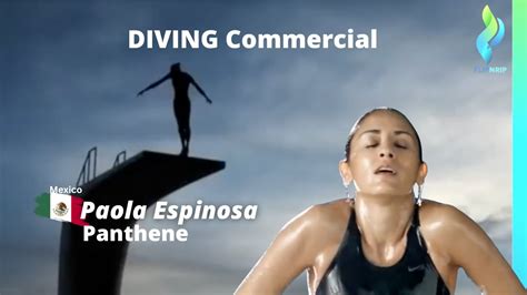 Paola Espinosa Mexico Diving Clavados Panthene Comercial YouTube