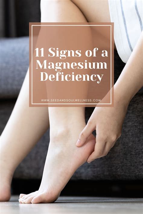Signs Of Magnesium Deficiency Artofit
