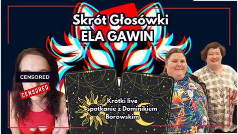 Audiolog Eli Gawin Dlaczego skończyła tak szybko live o spotkaniu z