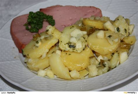 Bramborový salát bez majonézy recept TopRecepty cz
