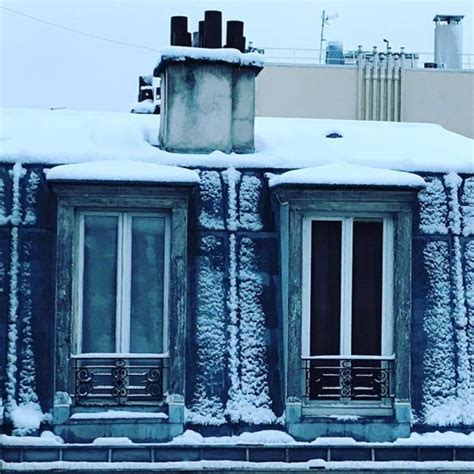 Les Photos De Paris Sous La Neige Escale De Nuit