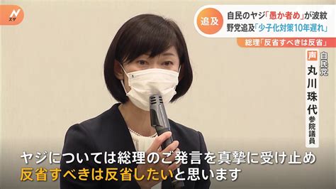 愚か者めがこのくだらん選択をしたバカ者ども絶対忘れん丸川珠代議員が過去のヤジ反省 民主党政権期の子ども手当法案の採決 TBS