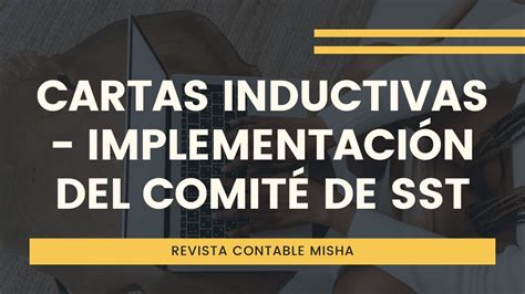 Cartas Inductivas Implementación del Comité de SST YouTube