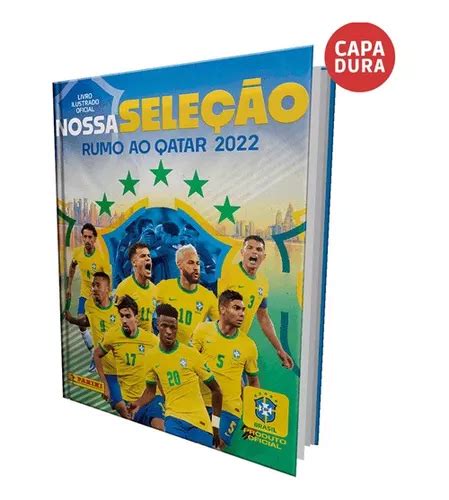 Álbum Nossa Seleção Rumo Ao Qatar 2022 Capa Dura Vazio MercadoLivre