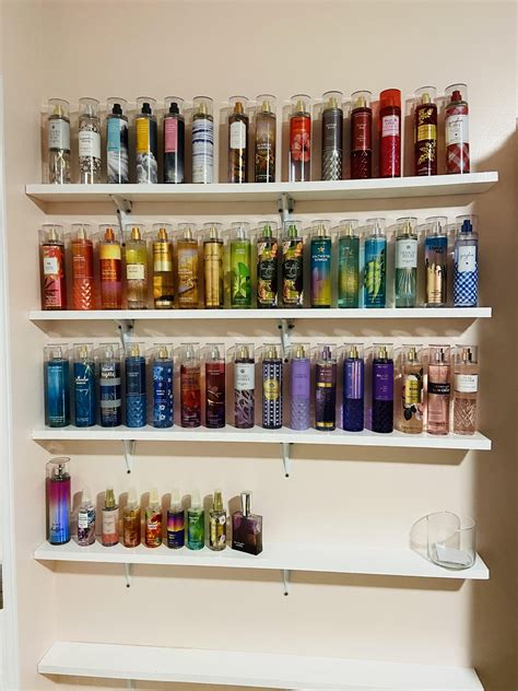 Put Up New Shelves For All My Ffm With Lots Of Room For Other Stuff Rbathandbodyworks