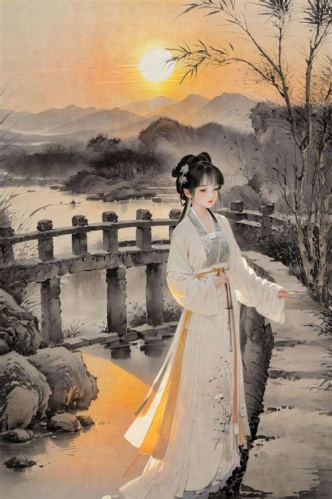 Traditional Chinese Ink Painti Image Created By Tensor Art